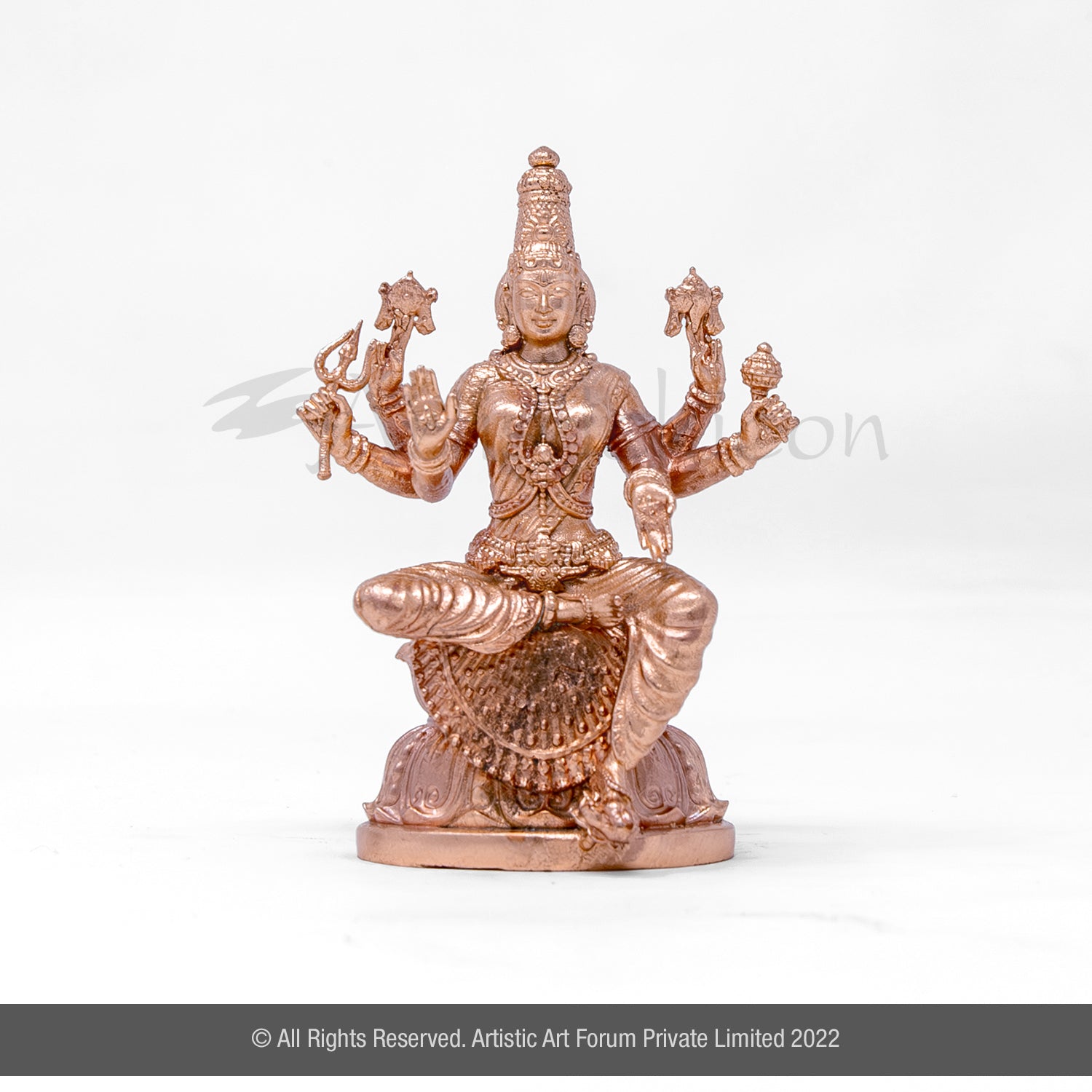Buy Goddess Indrani Idol Online | Brass Devi Statue for Pooja and Home ...